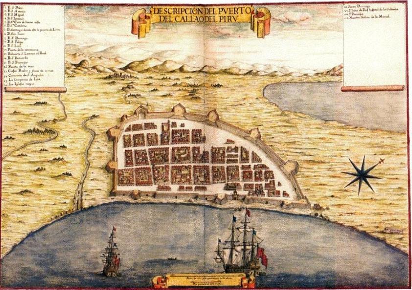 Callao Querido, Callao Añorado: Callao Historia : La Muralla del Callao